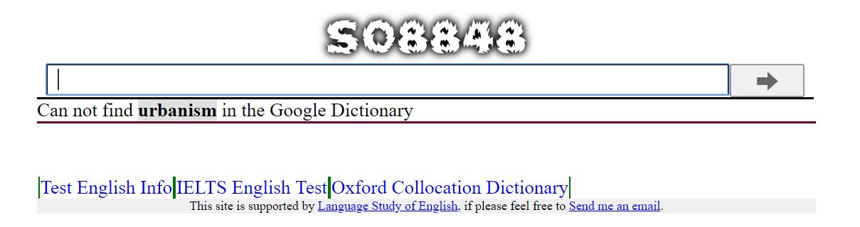OK Google: Urbanism is a word – Crises Of Documentation